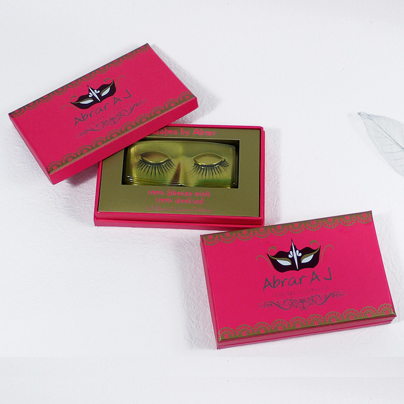 Pink Eyelash Box