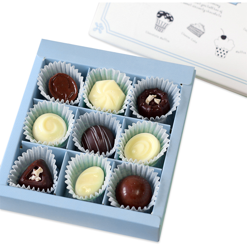 Truffle Packaging Box with Paper Insert | Kali Custom Paper Box OEM