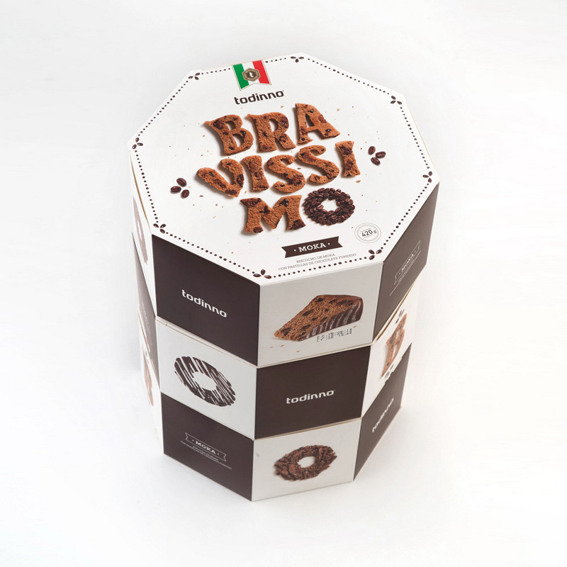 Hexagon Food Packaging Box For Cake, Bread, Biscuit | Kali Custom Boxes