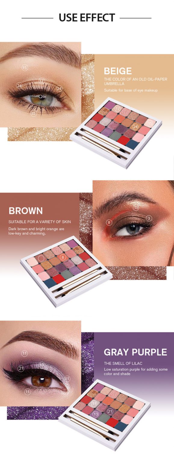 Large Empty Magnetic Palette Packaging丨Custom Multiple Eyeshadow Color ...