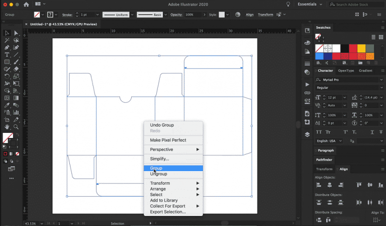How To Design Packaging Box With Adobe Illustrator?