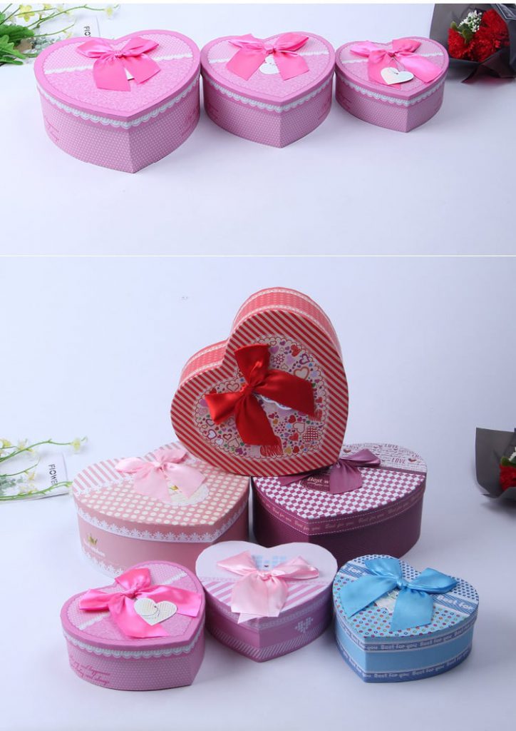 Custom Bulk Heart Shaped Gift Box Set Wholesale丨Free Design&Stock Samples
