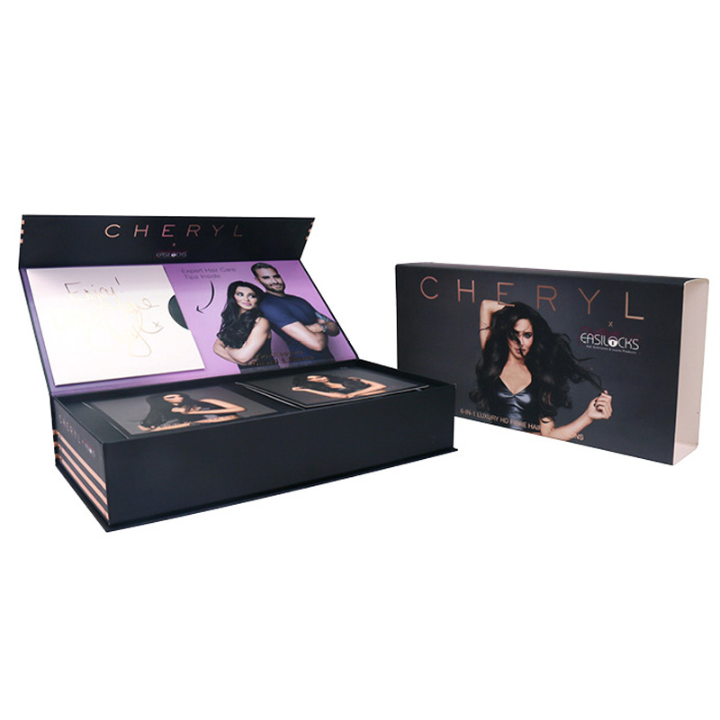Custom Luxury Hair Extension Boxes - Wig Packaging Wholesale | Luxury ...
