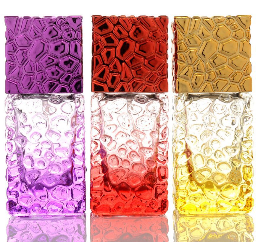 25ML Gradient Honeycomb Glass Perfume Bottle | Kali Unique Custom ...