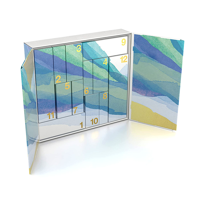 Custom Chrsitmas Gift Boxes & Advent Calendar Boxes Wholesale | Kali ...