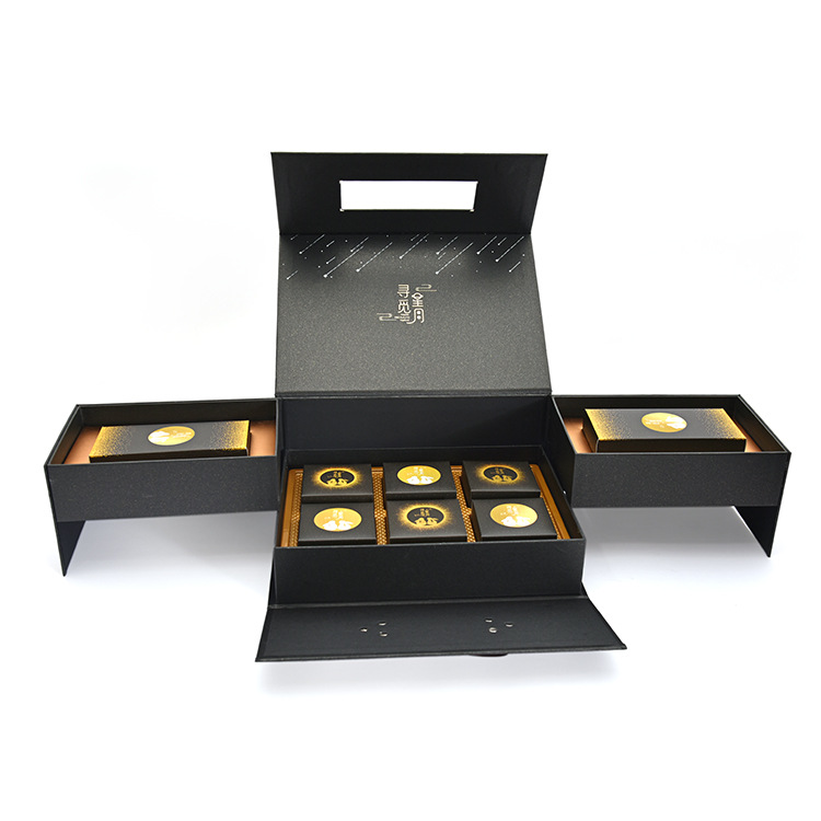 Custom Large Portable Food Gift Set Packaging Boxes | Luxury-Paper-Box.Com