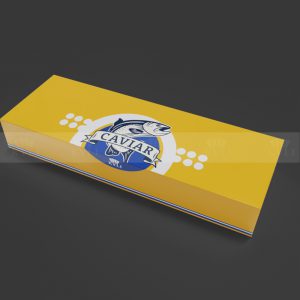 3 PCS Paper Magnetic Caviar Box