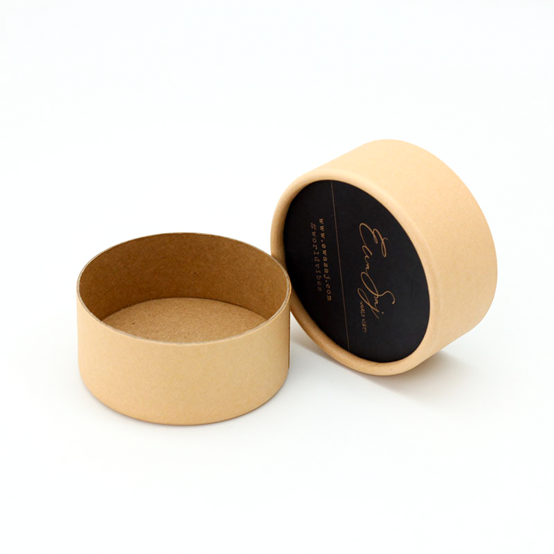 Mini Lid & Bottom Round Box - Kraft Box Manufacturer | KALI