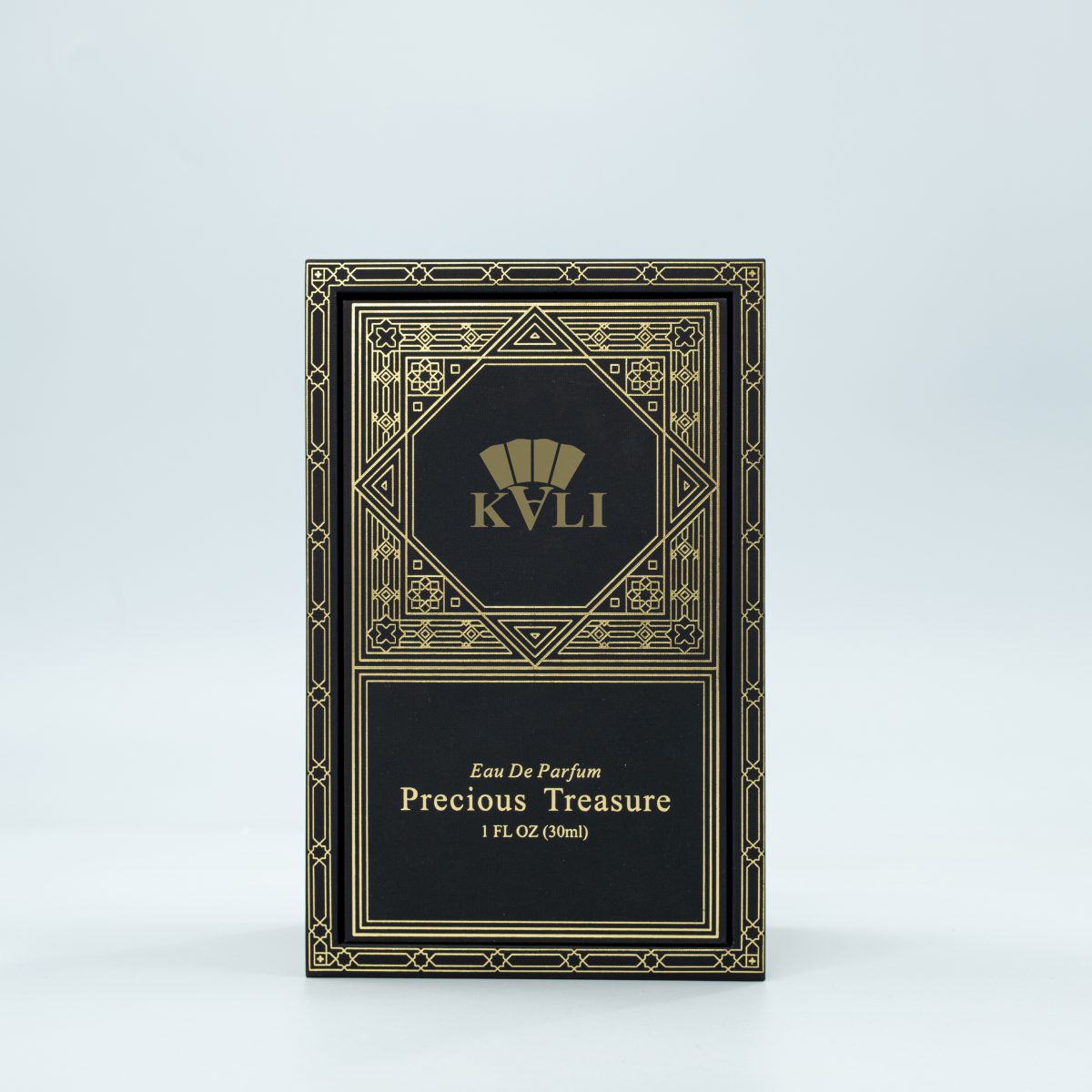 Custom Black Perfume Rigid Paper Rotating Box