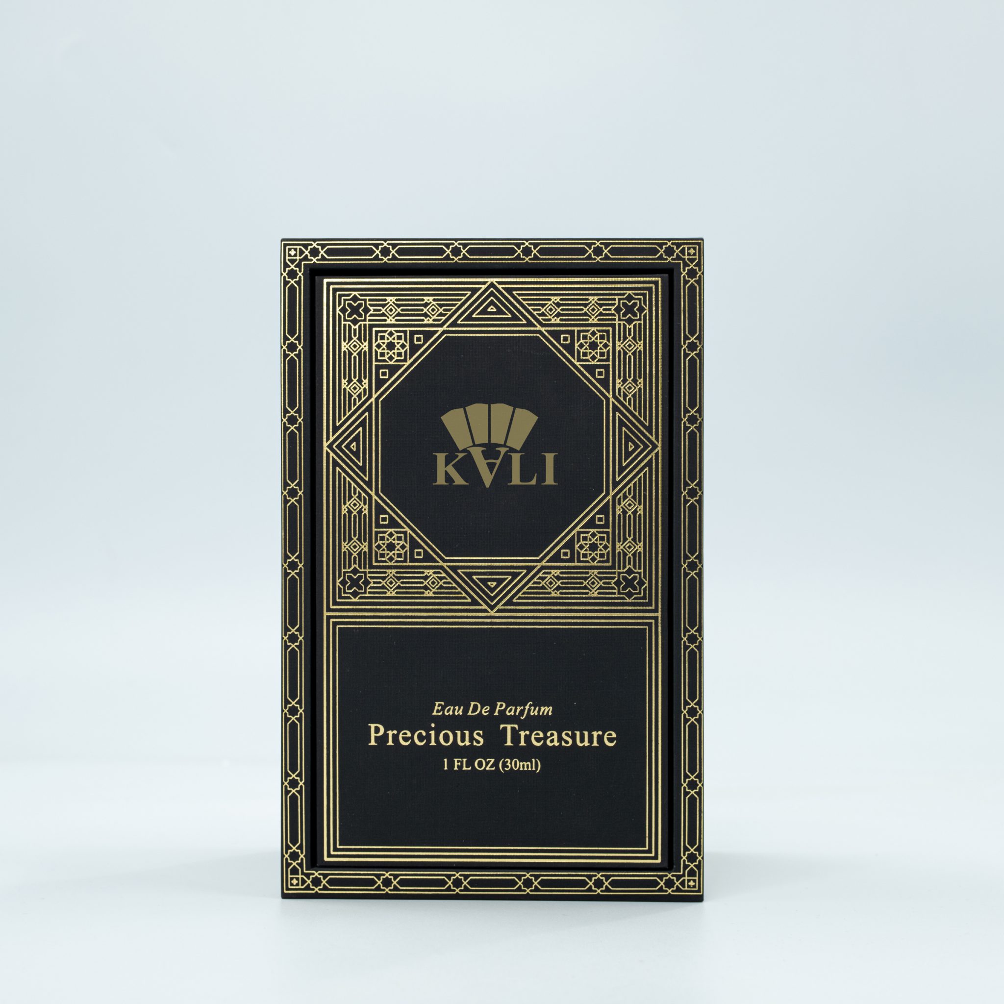 Custom Black Perfume Rigid Paper Rotating Box