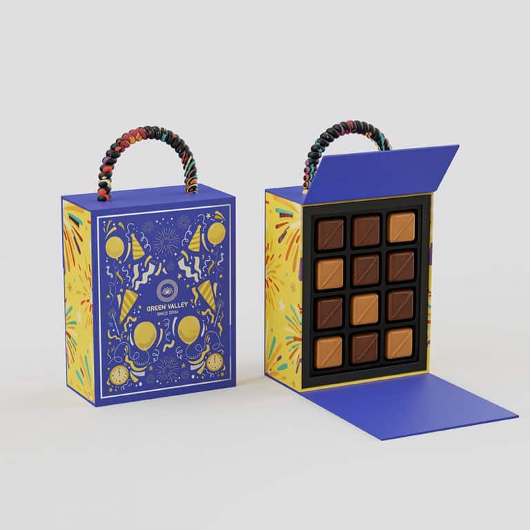 Custom Chocolate Packaging Boxes Wholesale - Empty Chocolate Candy Gift ...